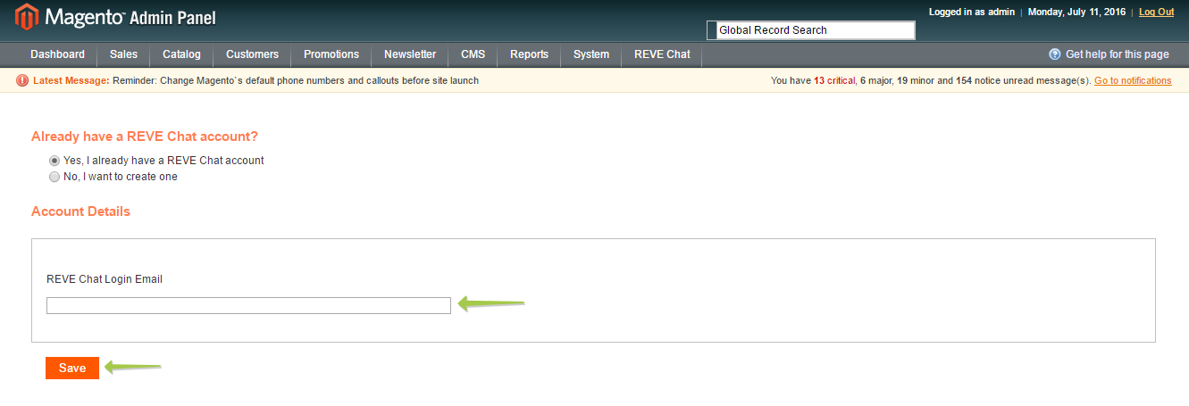 REVE Chat: Integrate live chat with your Magento eStore