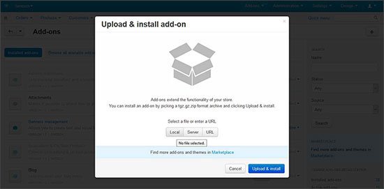 Integration Guide: REVE Chat integration with cs.cart